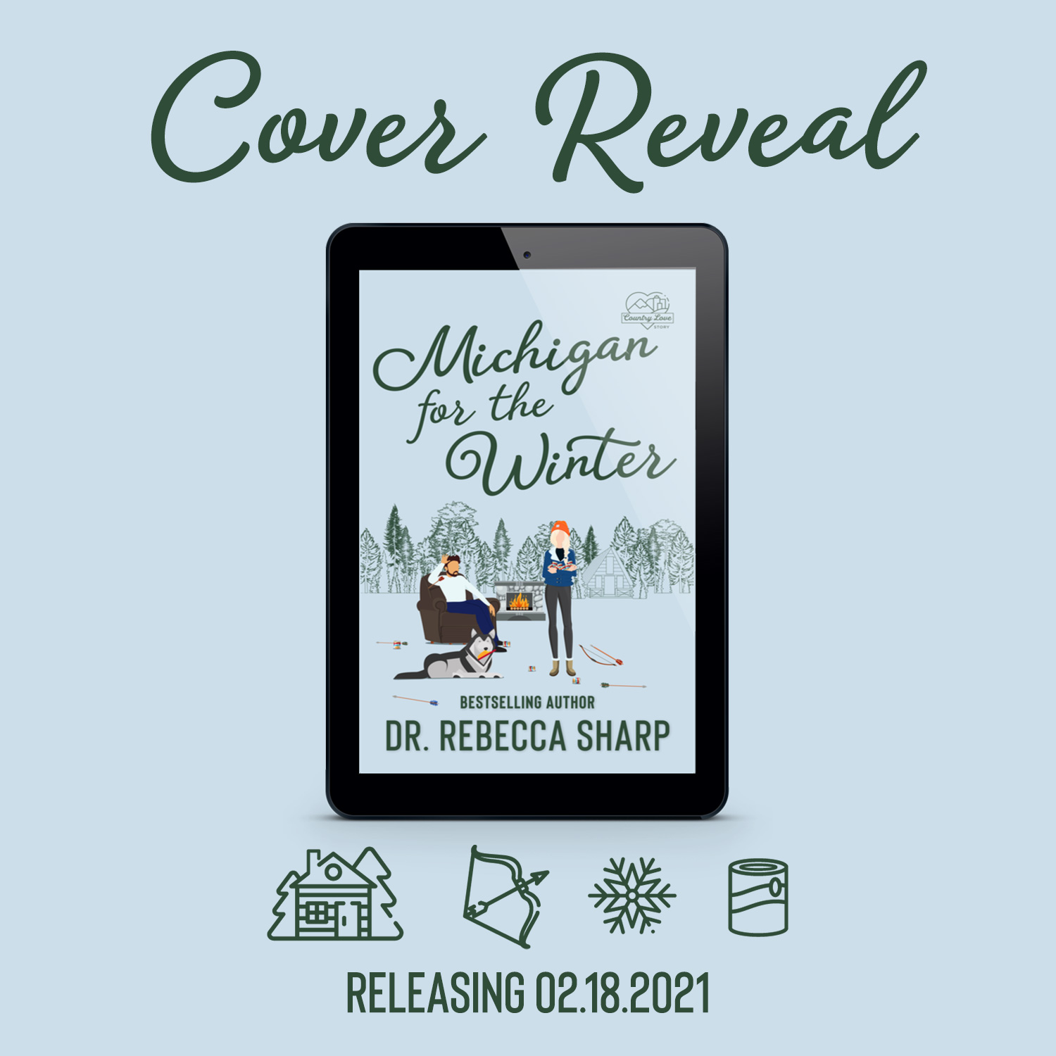 Cover Reveal: Michigan for the Winter By Rebecca Sharp – Books With Cassie