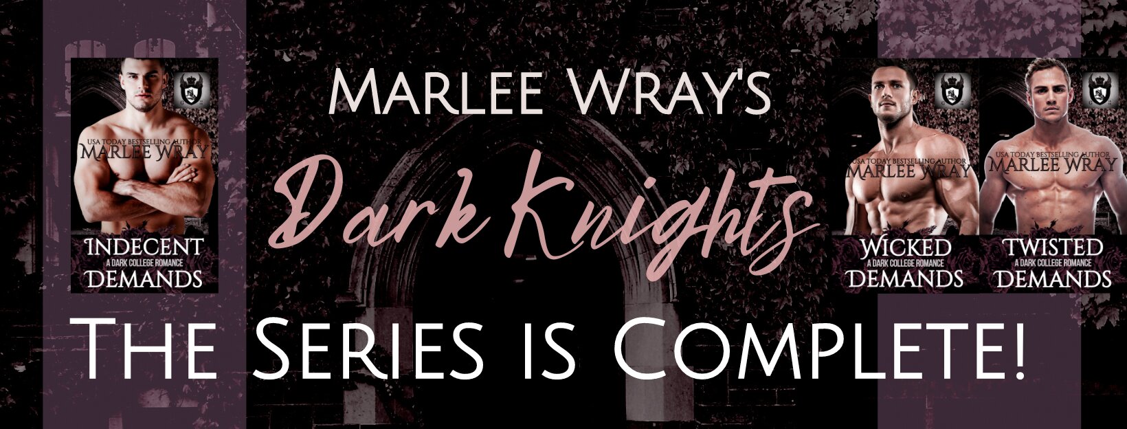Blog Tour: Dark Knights Series by Marlee Wray – Books With Cassie